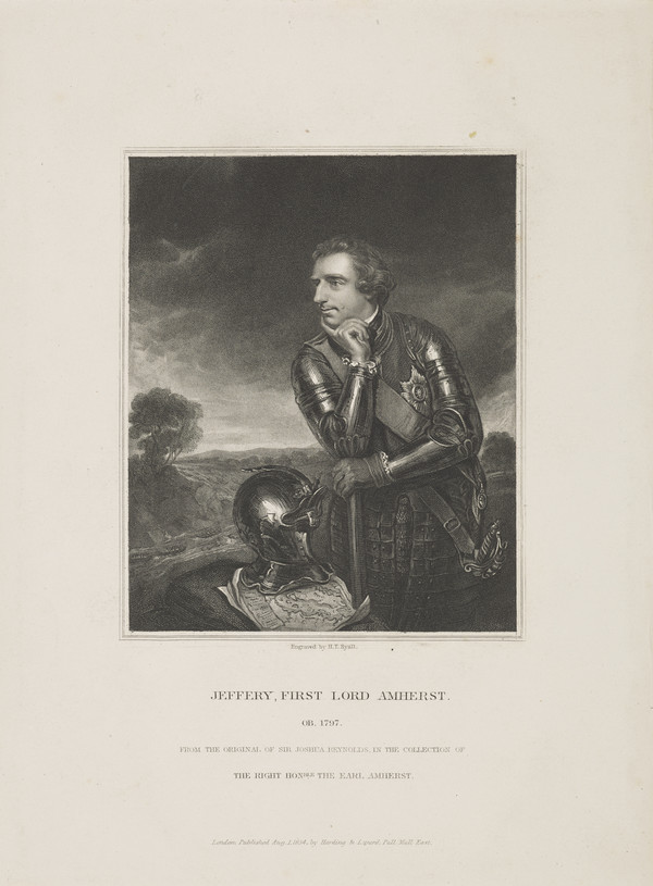 Jeffrey Amherst, 1st Baron Amherst, 1717 - 1797. Field-Marshal by Henry ...
