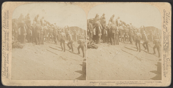 A Regiment with splendid record - 4th Kings Royal Rifles - 60th foot ...