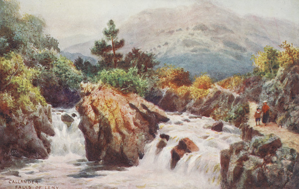 Callander, Falls of Leny by Henry Bowser Wimbush | National Galleries ...