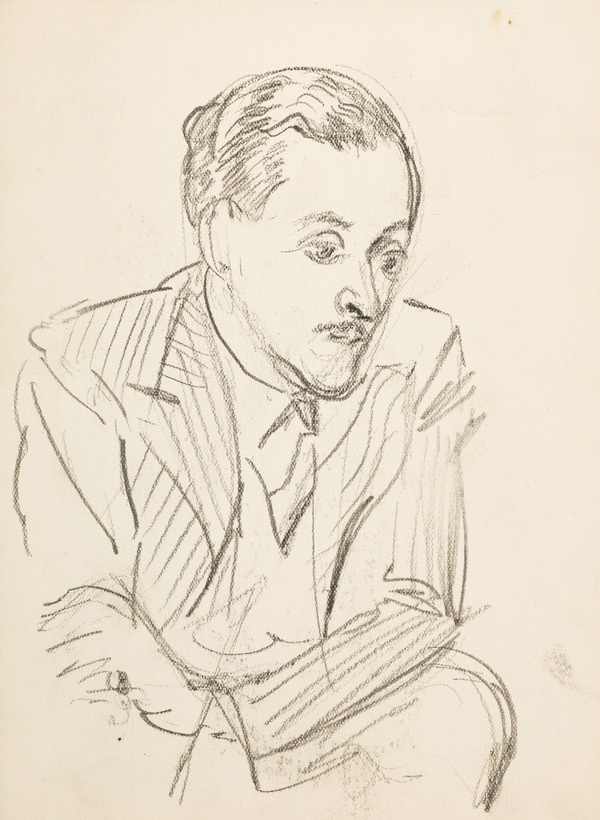 Portrait of a man wearing a suit, sitting by Emilio Coia | National ...