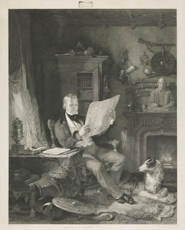 Sir Walter Scott, 1771 - 1832. Novelist and poet by John Burnet | National Galleries of Scotland