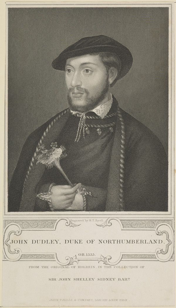 John Dudley, Duke of Northumberland, c 1502 - 1553 by Henry Thomas ...