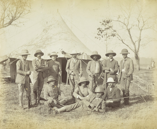 'Count Kinsky. Count Provay. Major-General Prothero. H.I.H. The ...