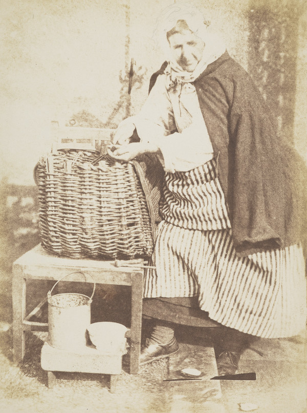 Mrs Barbara (Johnstone) Flucker [Newhaven 12] by David Octavius Hill ...