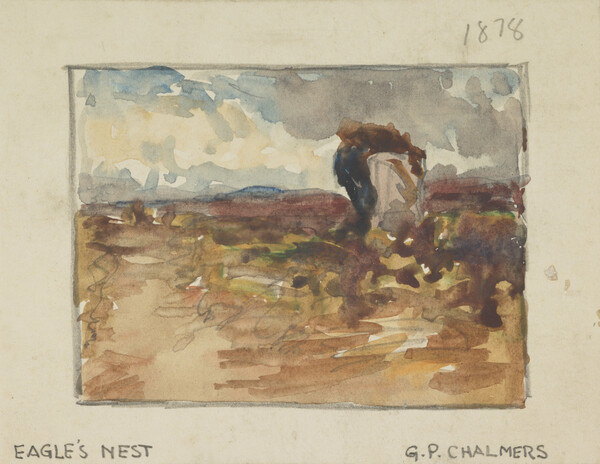 The Eagle's Nest, Skye by Stanley Cursiter | National Galleries of Scotland