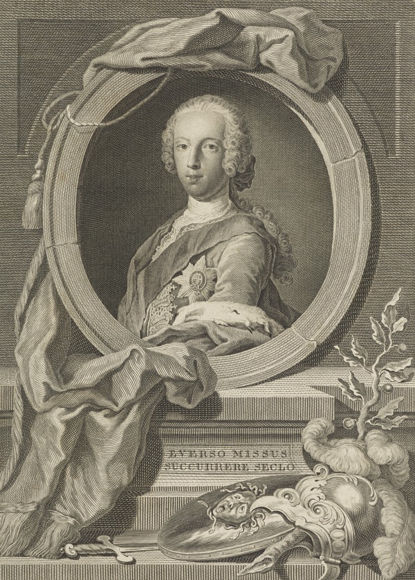 Prince Charles Edward Stuart, 1720 - 1788. Eldest son of Prince James ...