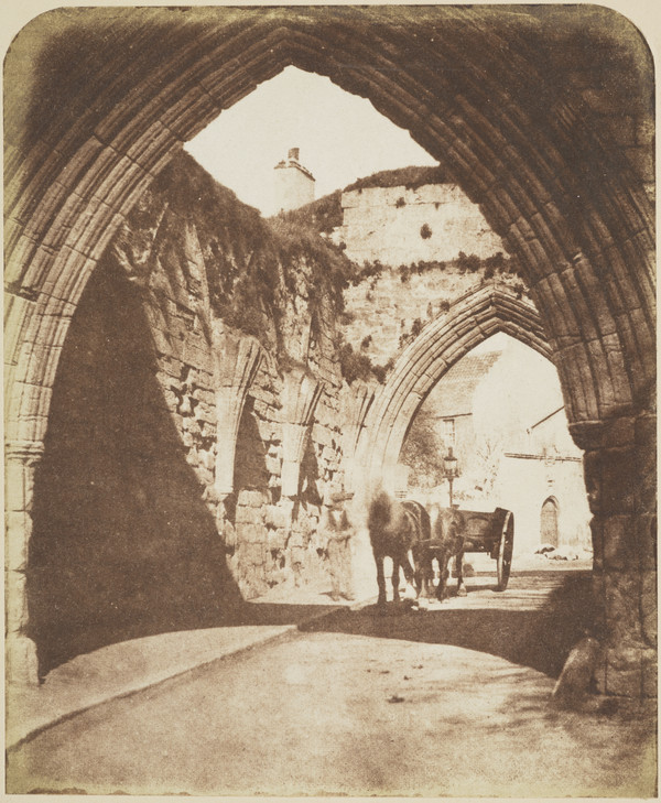 The 'Pends', with a man and horse-drawn cart [St Andrews 27] by David ...