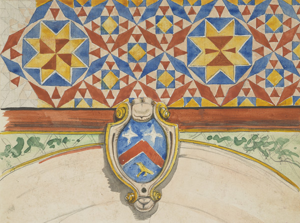 Decorative Design for an Interior (Wallington Hall), 1858 by William ...