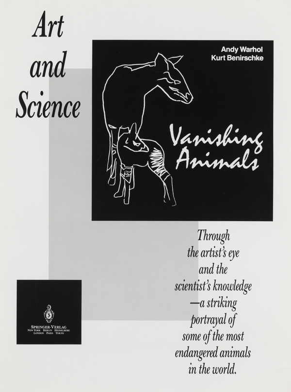 Art and Science - Vanishing Animals by Andy Warhol | National Galleries of Scotland