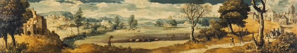 Landscape: Midday by Netherlandish School | National Galleries of Scotland