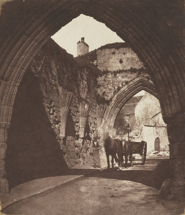 The 'Pends', with a man and horse-drawn cart [St Andrews 27] by David ...