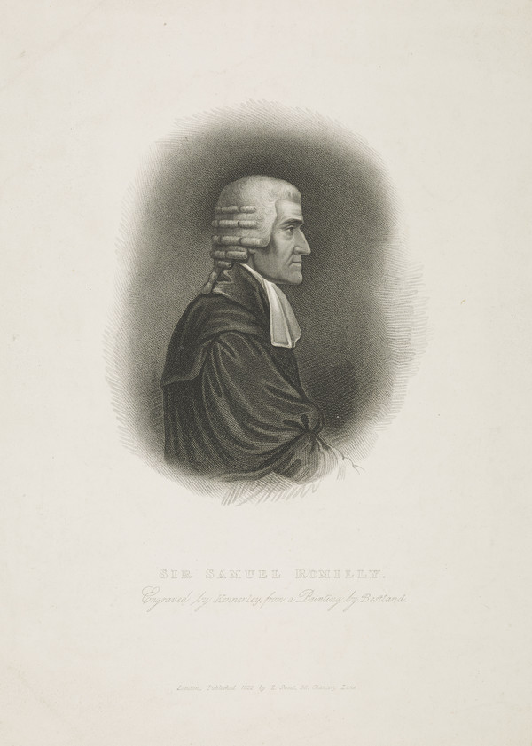 Sir Samuel Romilly, 1757 - 1818. Solicitor-general by John Kennerley ...