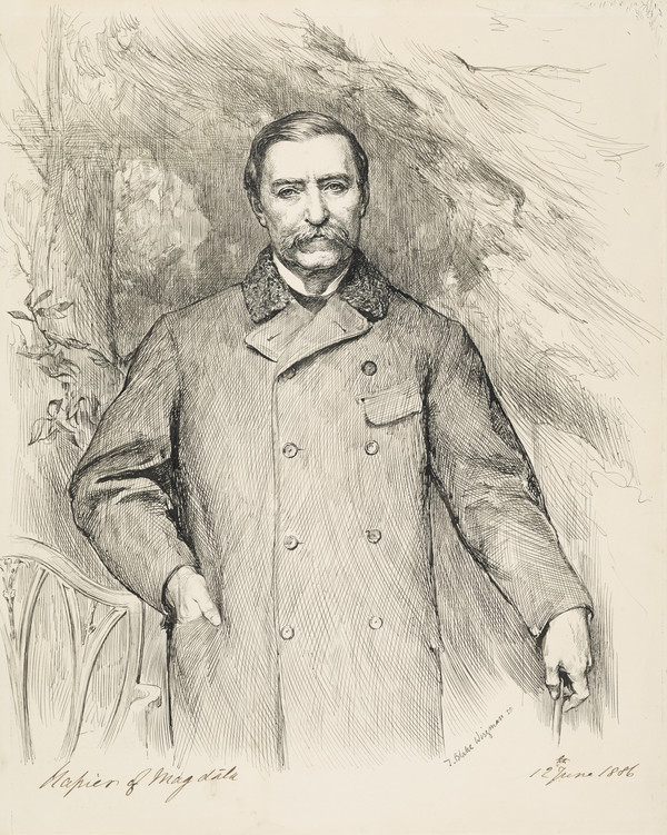 Robert Cornelis Napier of Napier, 1st Baron Napier, 1810 - 1890. Field ...