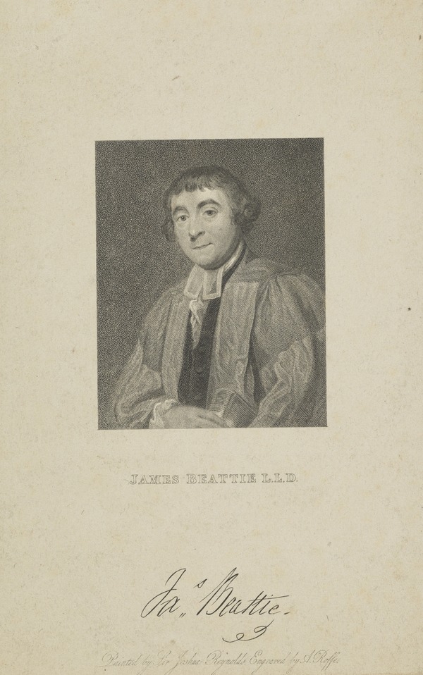 James Beattie, 1735 - 1803. Poet and moral philosopher by Alfred Thomas ...