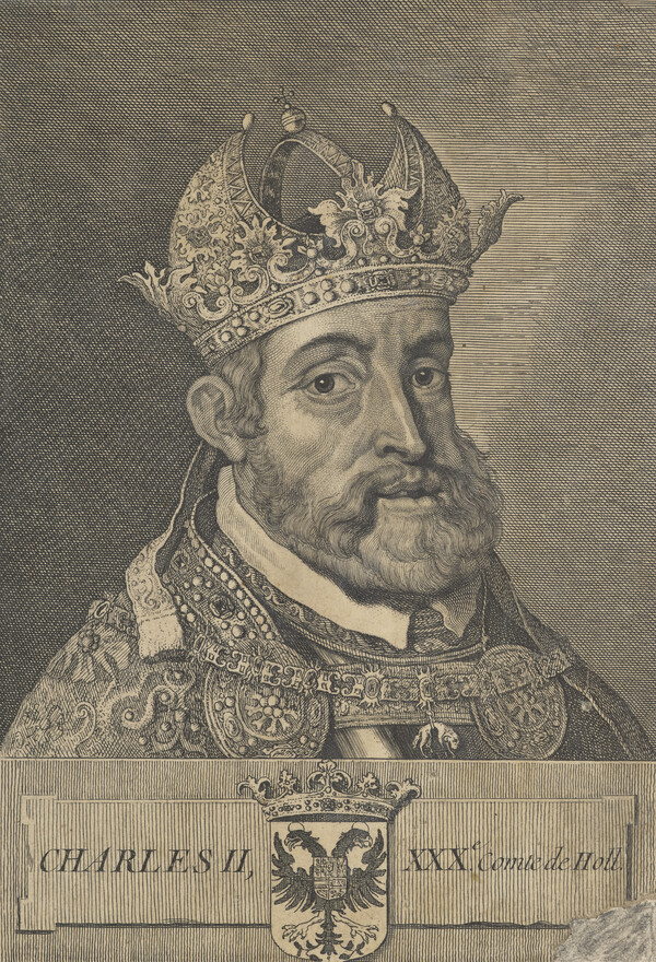 Charles V, 1500 - 1558. Holy Roman Emperor by Jean Jacques Flipart ...