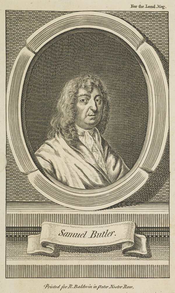 Samuel Butler, 1612 - 1680. Poet; author of "Hudibras" | National ...