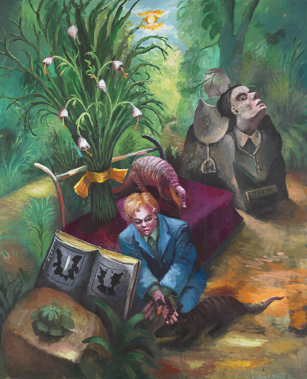 Portrait of Rorschach Testing Himself and Finding Himself Guilty by ...