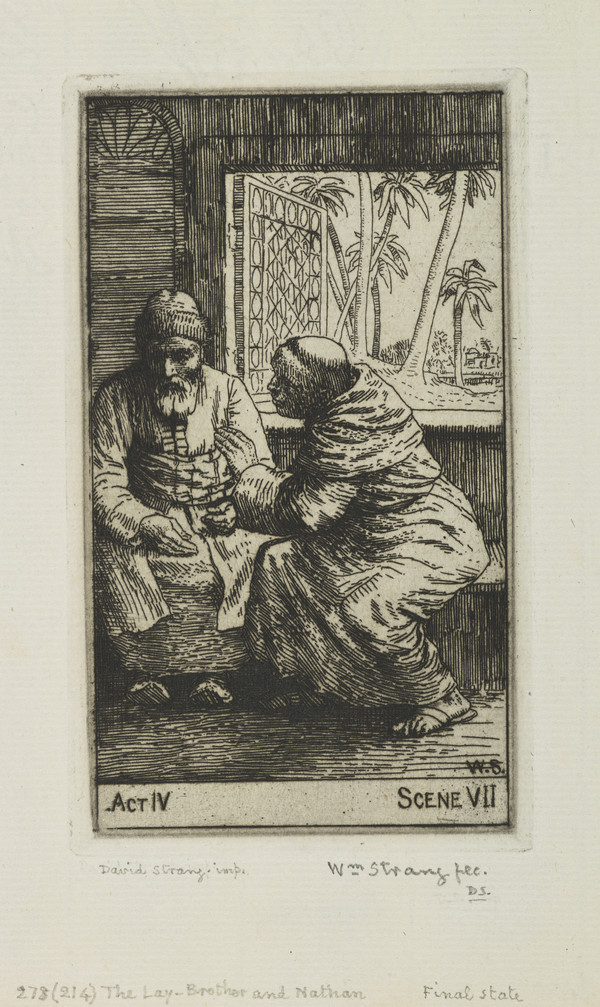 The Patriarch, the Templar and the Lay-Brother: Illustration to 'Nathan ...