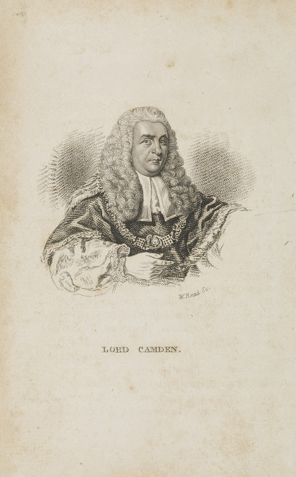 Charles Pratt, 1st Earl of Camden, 1714 - 1794. Lord Chancellor by ...
