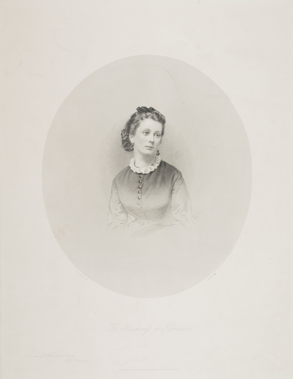 Lady Mary Anna (Curzon), Marchioness of Hamilton, d. 1929. 4th daughter ...