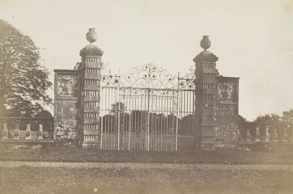 Panmure Estate, Angus, the Locked (or Barred) Gates by Dr John Kirk ...