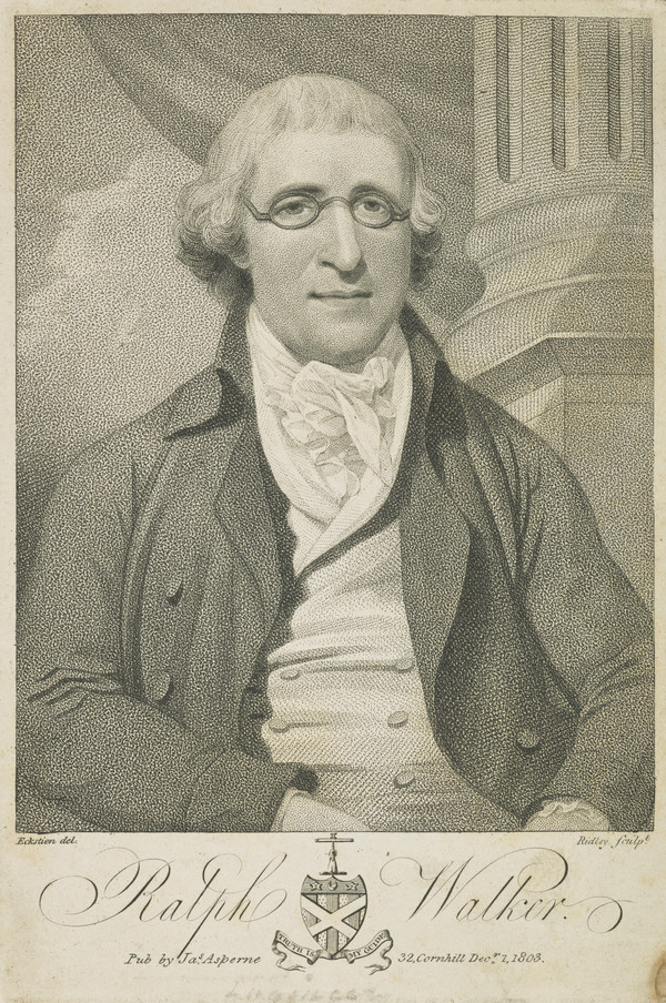 Ralph Walker, 1749 - 1824. Sailor, inventor and engineer by W. Ridley ...