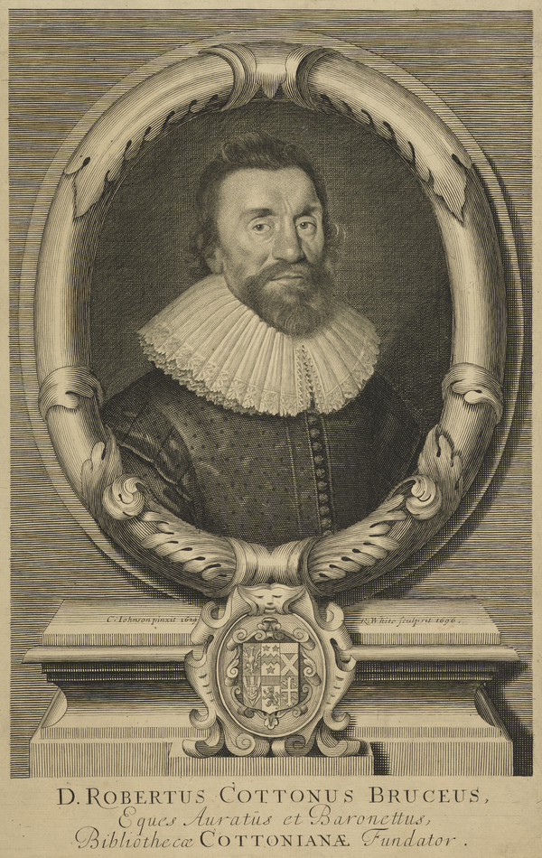 Sir Robert Bruce Cotton, 1571 - 1631. Antiquary by Robert White ...
