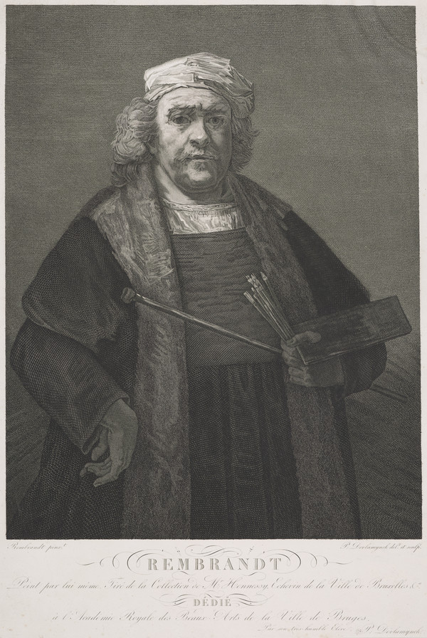 Hermensz van Ryjn Rembrandt, 1606 - 1669. Dutch painter by Pieter Jan ...