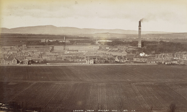 Lochee, from Balgay Hill by James Valentine | National Galleries of ...