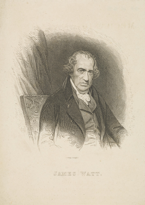 James Watt, 1736 - 1819. Engineer and inventor by Swan | National ...