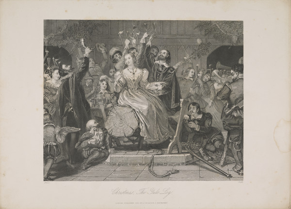 Christmas. The Yule Log by Cook | National Galleries of Scotland