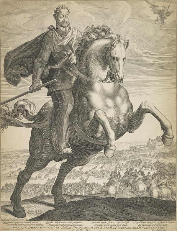 Rudolph II, 1552 - 1612. Holy Roman Emperor by Aegidius Sadeler ...