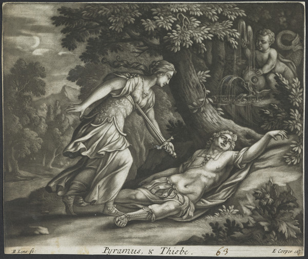 Pyramus and Thisbe by Bernard Lens and Edward Cooper | National ...