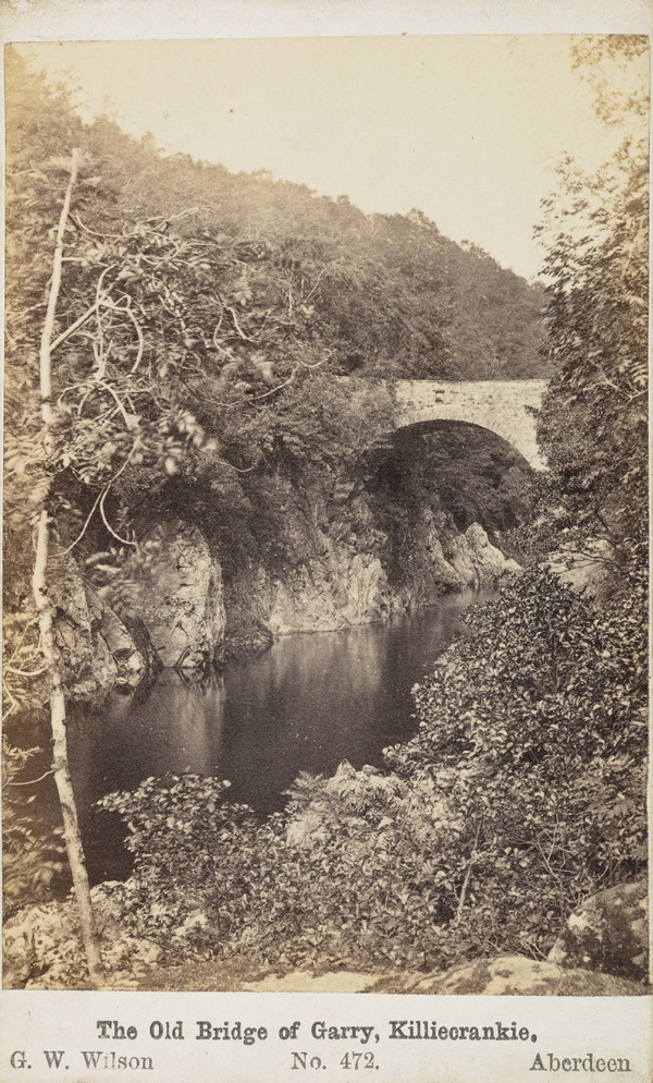 The Old Bridge of Garry Killiecrankie by George Washington Wilson ...