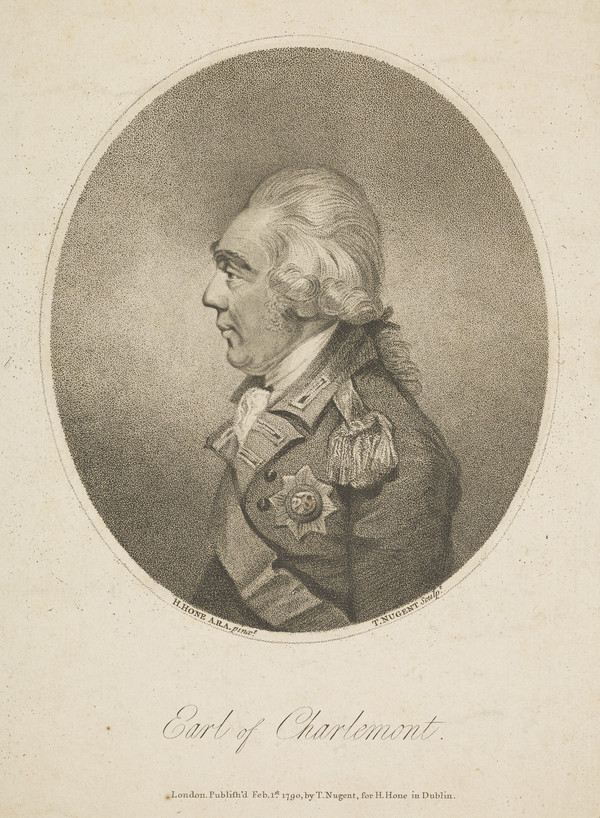 James Caulfield, 1st Earl of Charlemont, 1728 - 1799. Irish statesman ...