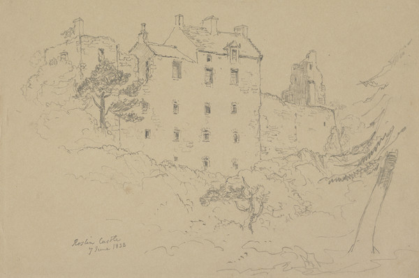 Rosslyn Castle by Edward Vernon Utterson | National Galleries of Scotland