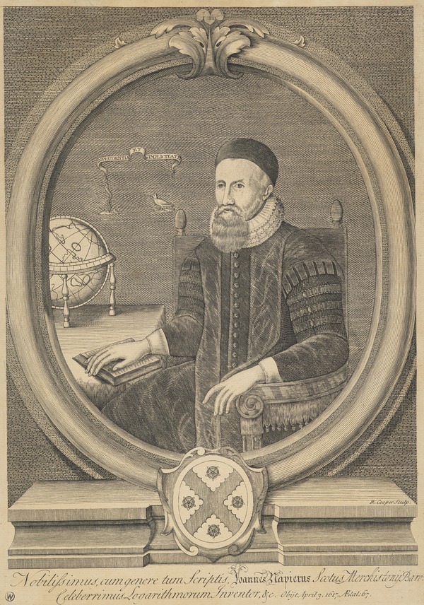 John Napier of Merchiston, 1550 - 1617. Discoverer of logarithms by ...