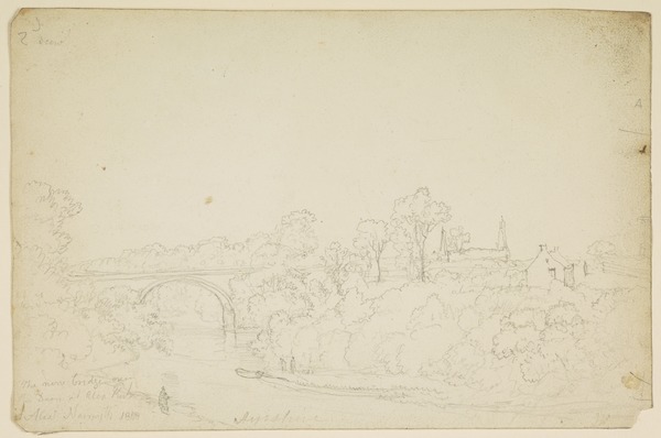 The New Bridge over the Doon, Ayrshire by Alexander Nasmyth | National ...
