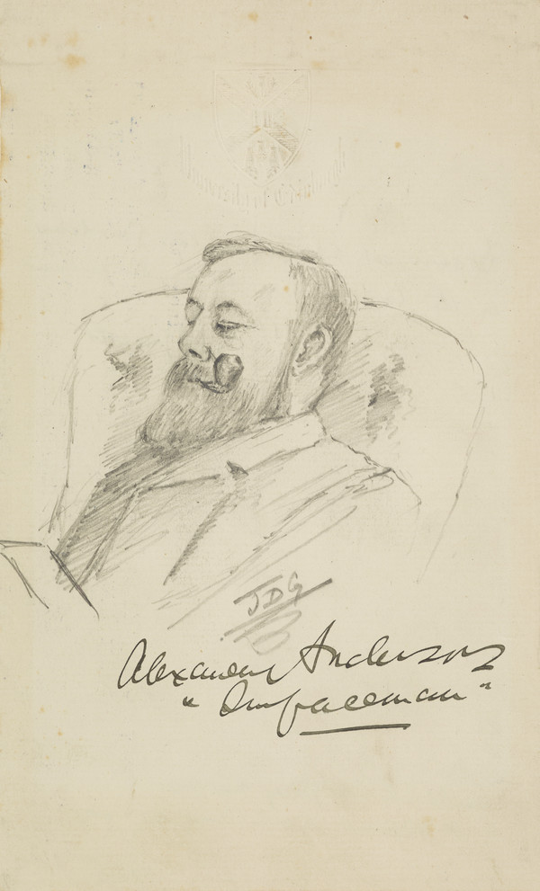 Alexander Anderson, 1845 - 1909. Poet by J.D. Gilruth | National ...