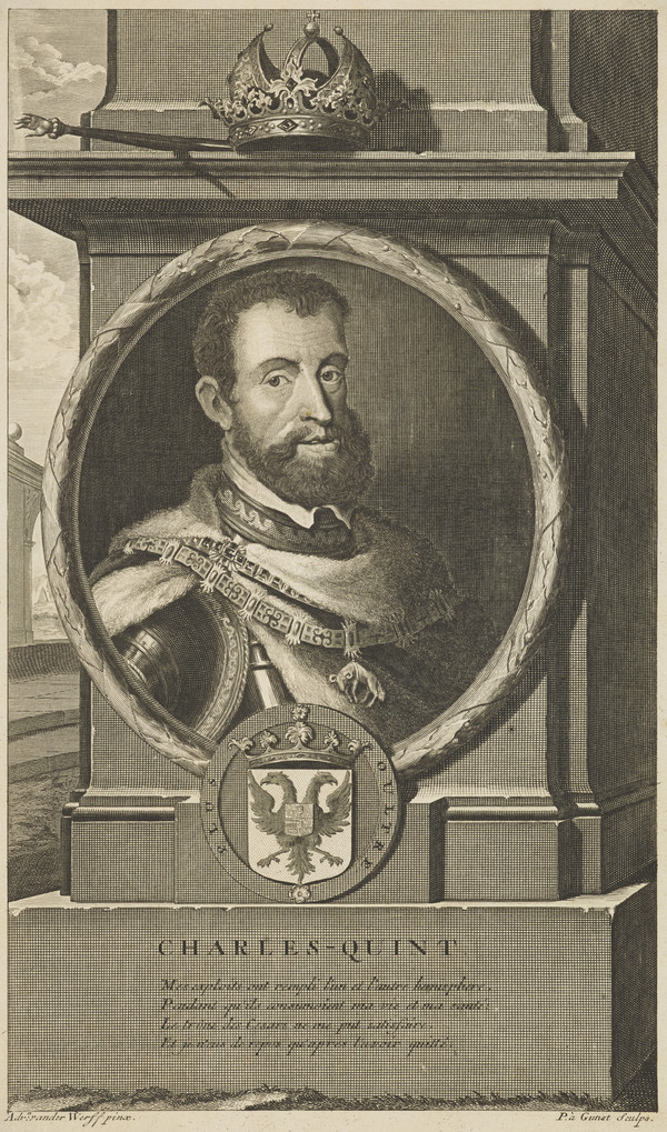 Charles V, 1500 - 1558. Holy Roman Emperor by Pieter Stevens van Gunst ...