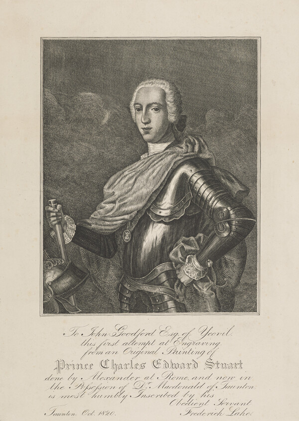 Prince Charles Edward Stuart, 1720 - 1788. Eldest son of Prince James ...