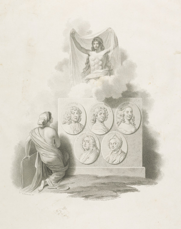 Samuel Cooper, 1609 - 1672. Miniature painter (decorative plate of five ...