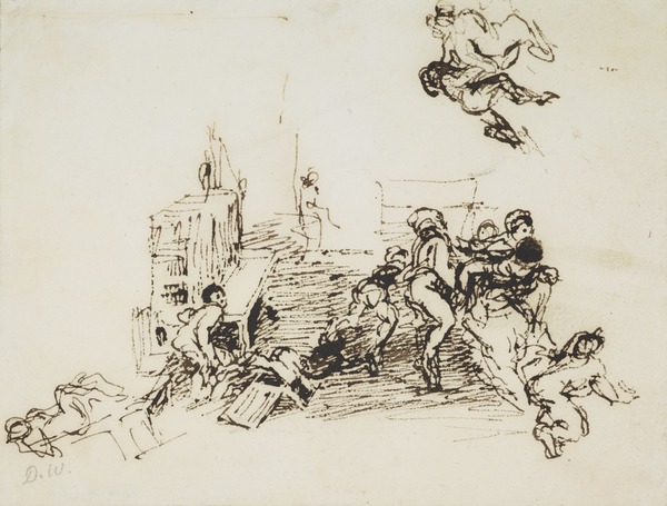 Study for the Painting 'Blind Man's Buff' by Sir David Wilkie ...