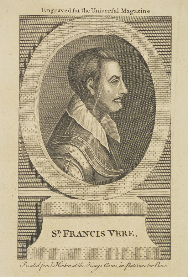 Sir Francis Vere, 1560 - 1609. Commander in the Low Countries ...