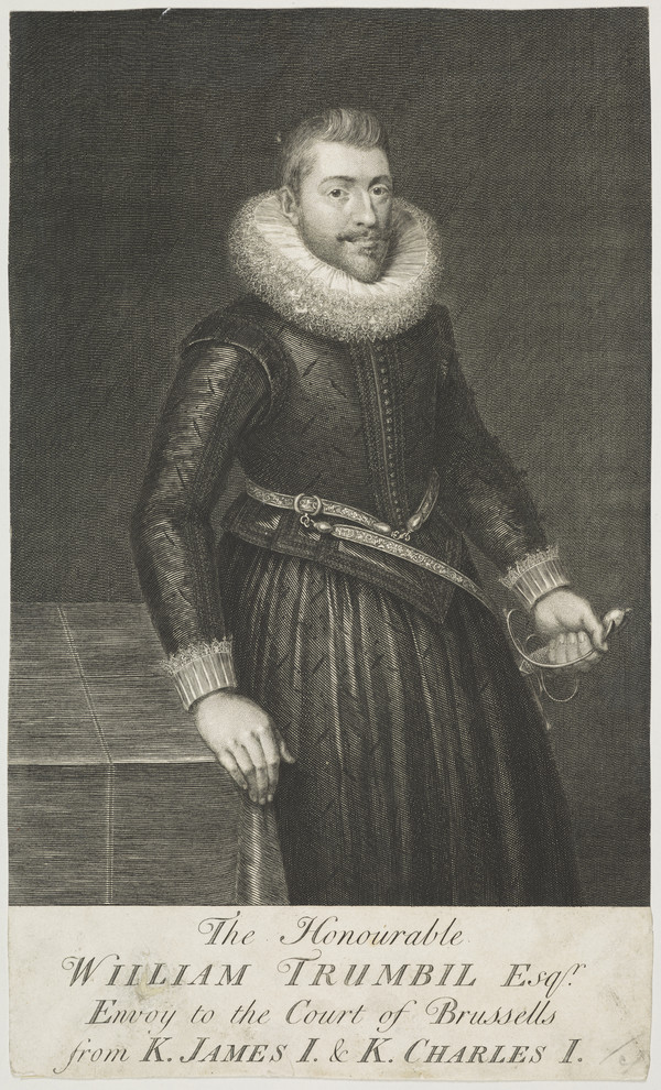 William Trumbull, d. 1635. English minister at Brussels by George ...