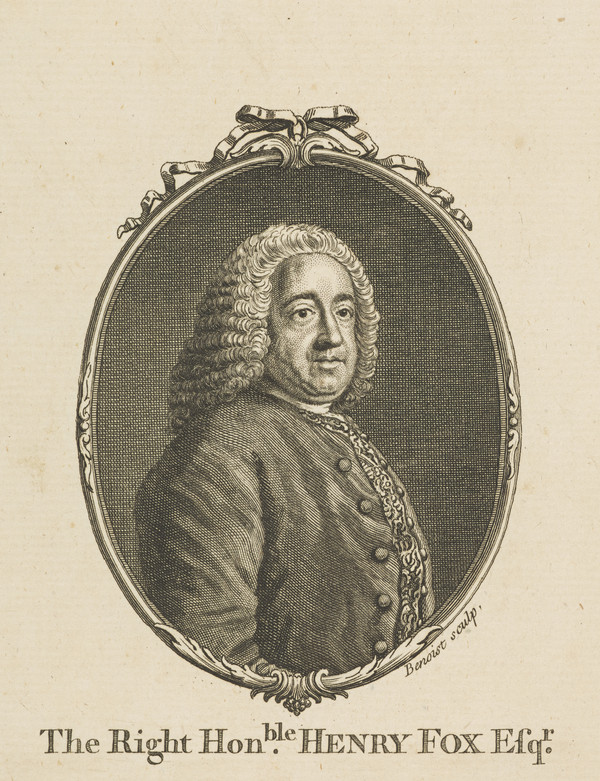 Henry Fox, 1st Lord Holland, 1705 - 1774. Statesman by Benoist ...