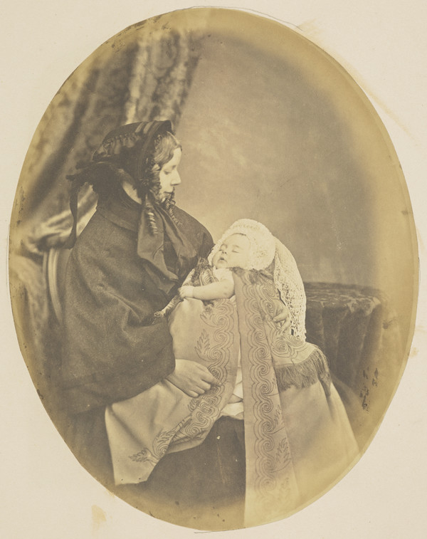 Mrs Adamson with infant by John Adamson | National Galleries of Scotland