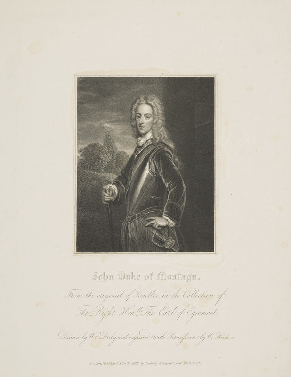 John Montagu, 2nd Duke of Montagu, c 1688 - 1749 by William Finden | National Galleries of Scotland