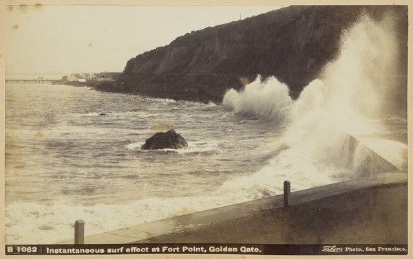 Instantaneous Surf Effect at Fort Point, Golden Gate, San Francisco by ...