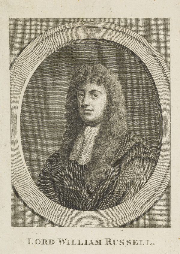 William Russell, Baron Russell, 1639 - 1683. 'The Patriot'; son of ...
